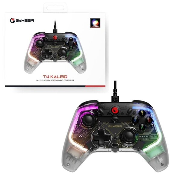 GameSir | Video Games & Consoles | Gamesir T4 Kaleid Transparent Wired Gaming Controller | Poshmark